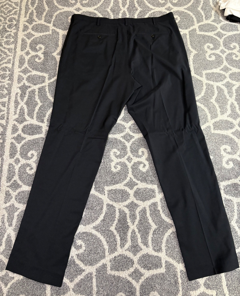 Uniqlo Pants Mens 40x34 Navy Kando Ultra Light Polyester City Business NEW | eBay