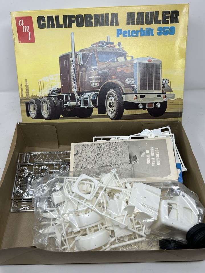 AMT Peterbilt 359 California Hauler 1/25 Model Truck Kit | eBay