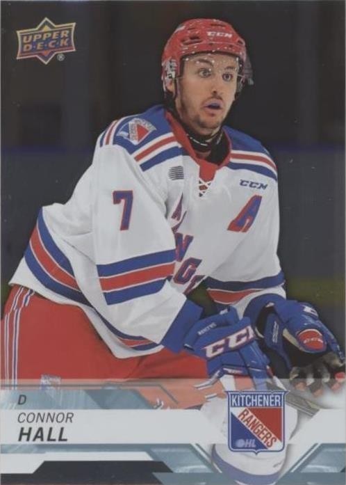 2018-19 Upper Deck CHL - Connor Hall #129 Silver (RC) for sale online ...
