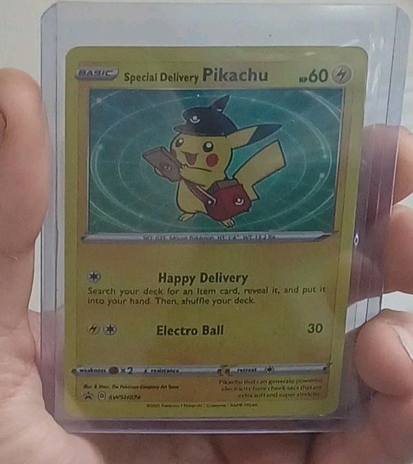 Affordable Special Delivery Pikachu - SWSH074 - SWSH: Promo Card FAN ...