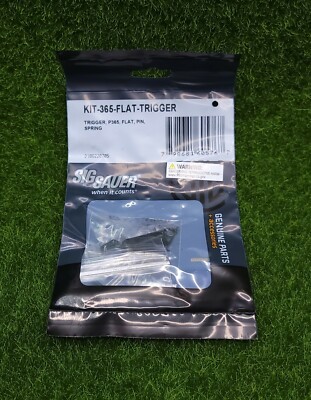 Sig Sauer Flat Trigger P365 P365X P365XL w/ Pin Spring - KIT-365-FLAT ...