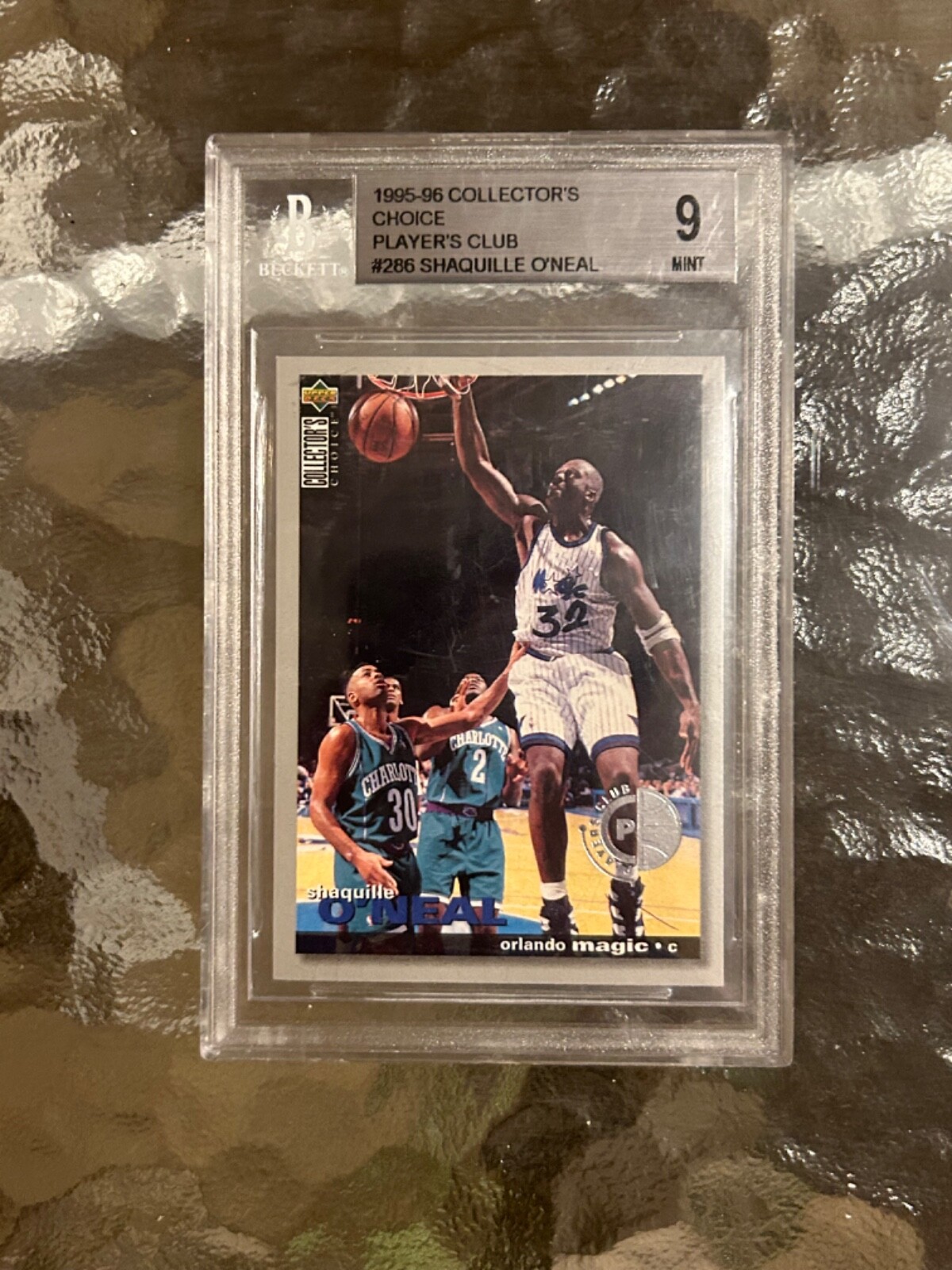 1995-96 Upper Deck Collector's Choice - Player's Club #286 Shaquille O ...