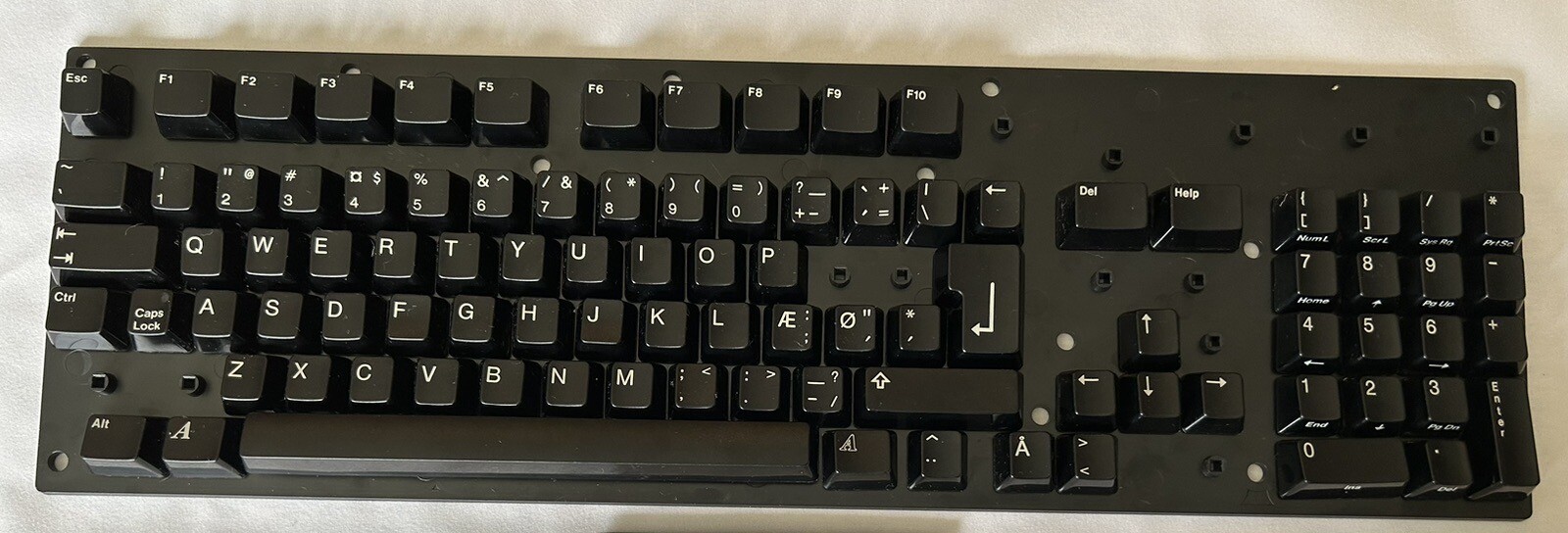 Commodore Amiga CDTV Original Black Keycaps (Cost Per Keycap). | eBay