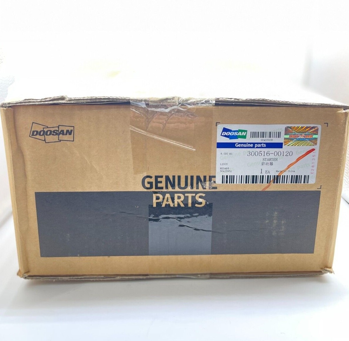 NEW STARTER DOOSAN 300516-00120 GENUINE PART, SAME DAY SHIPPING | eBay