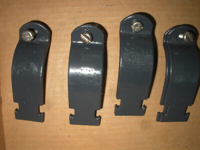 4 PVC coated strut straps Unistrut P2024 2-1/2OD for 2" inch PVC coated ...