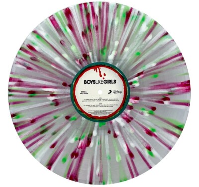 Boys Like Girls S/T Ultra Clear w/ Red/White/Green Splatter Vinyl /700 ...