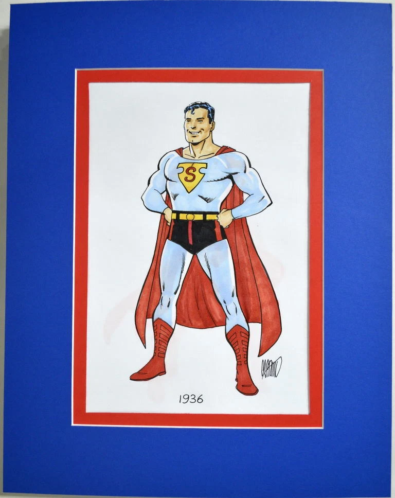 Superman Drawings In Color