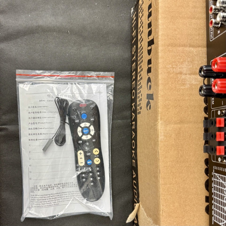 Sunbuck AV555BT 4000W 5CH Home Amplifiers Bass Audio Power Bluetooth ...