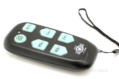 Easy Mote Universal TV Remote DT-RO8BC | eBay
