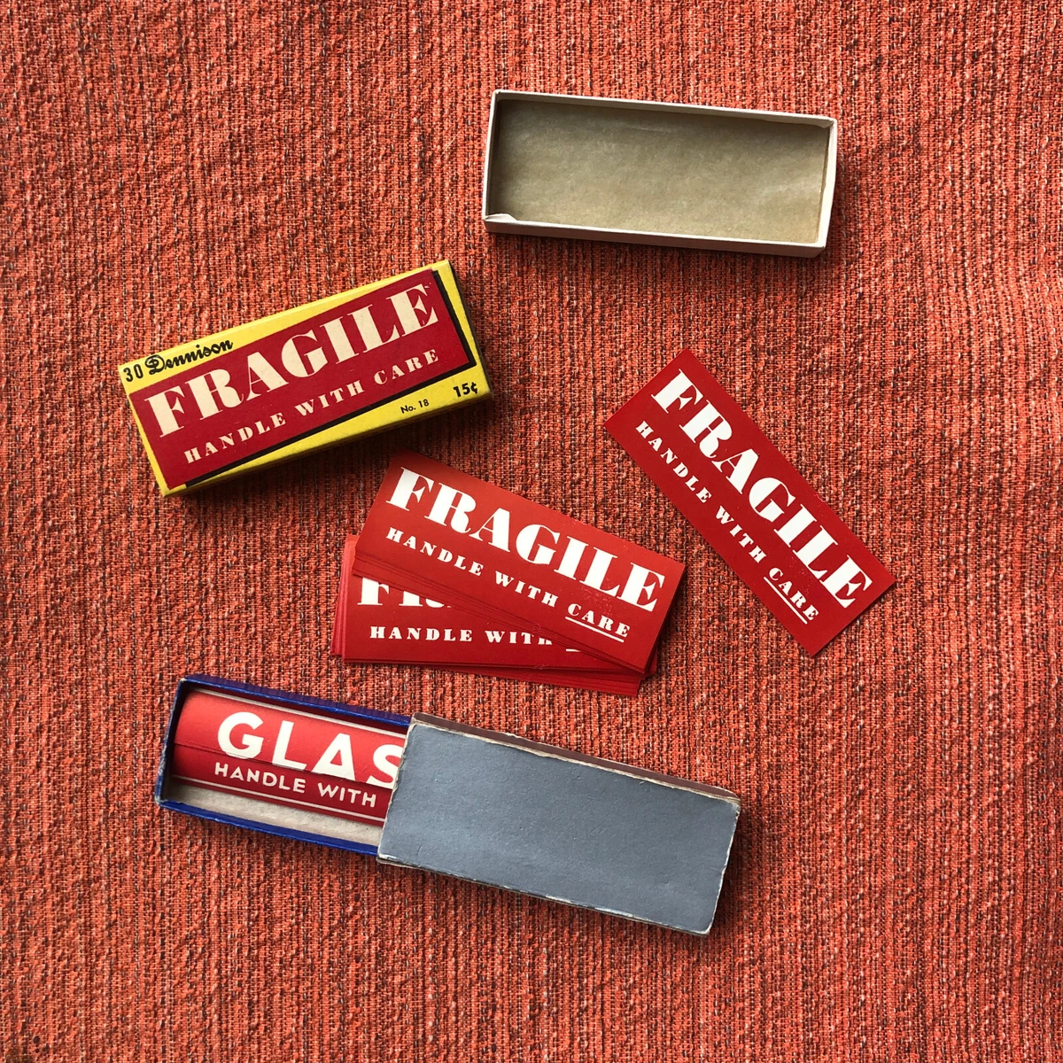 Vintage Fragile Label