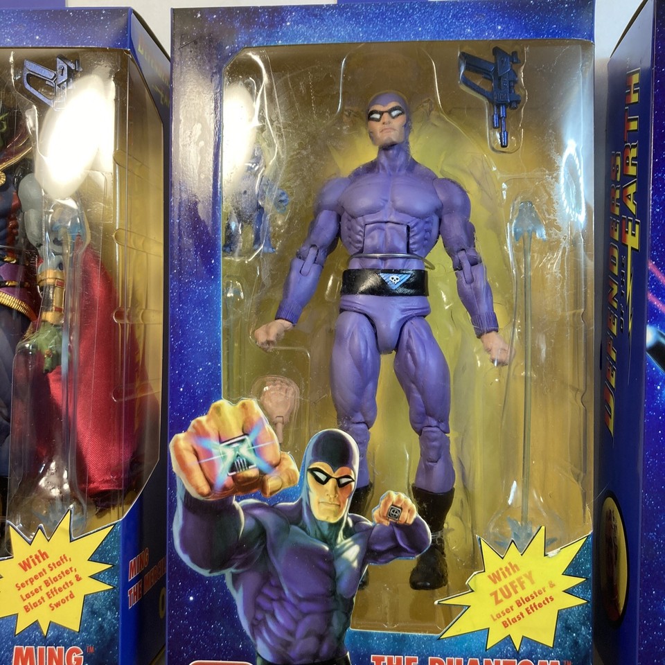 NECA Defenders of the Earth Series FLASH GORDON with MING and THE ...