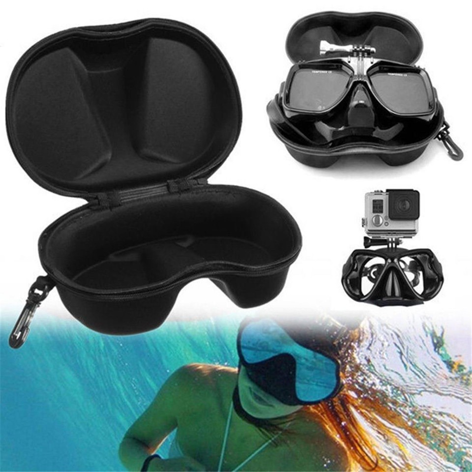 Diving Mask Glasses Protector Storage Container Case Box For GoPro Hero ...