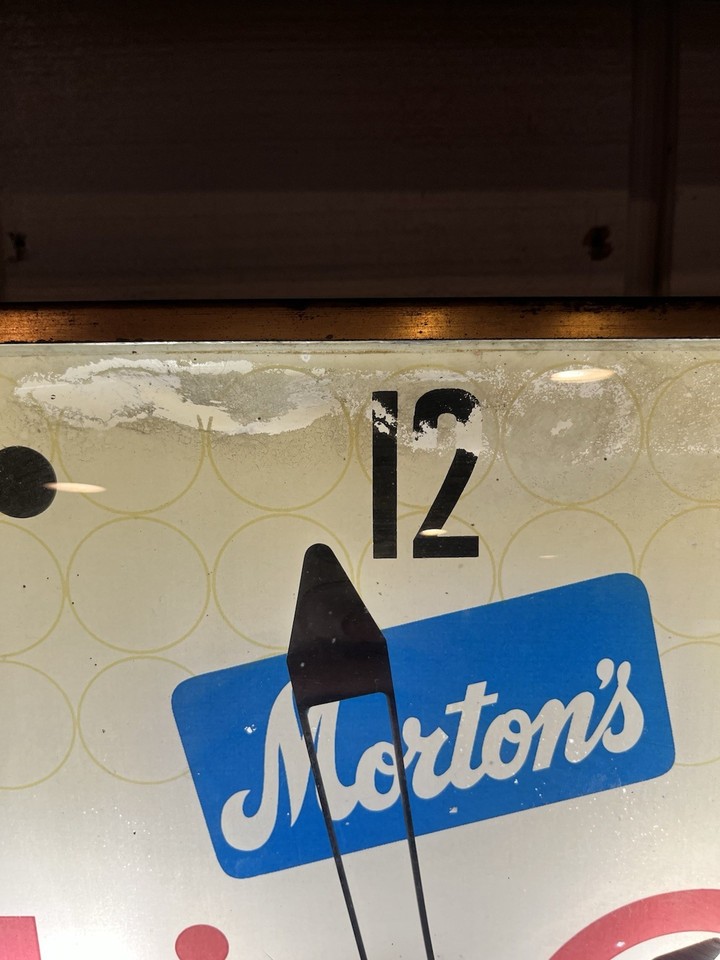 Pam Clock Face Original 1961 Morton's Chip-O's Corn Chips | eBay