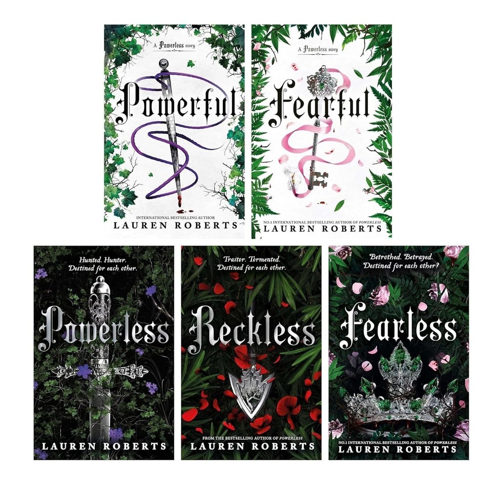 Powerful, Fearful, Powerless, Reckless, & Fearless 5 Books Set by ...