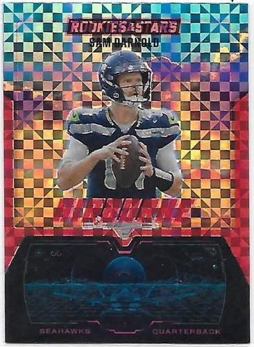 2025 PANINI ROOKIES & STARS SAM DARNOLD AIRBORNE PRIZM PARALLEL CARD ...
