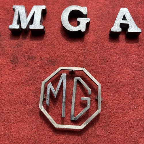 MG MGA MKII 1500 1600 Roadster. Coupe. MG Trunk Emblem Used | eBay