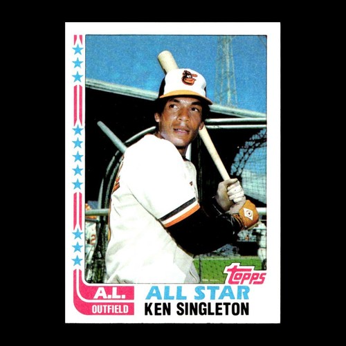 Ken Singleton 1982 Topps Baltimore Orioles #552 R313F 34 | eBay