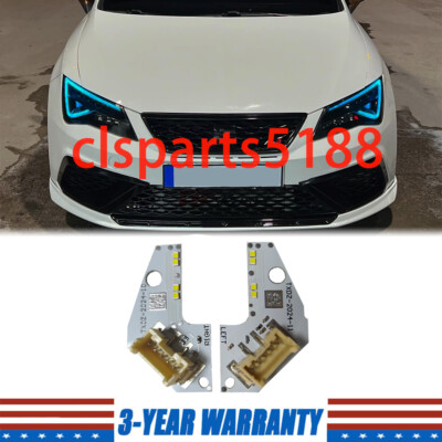 ICE BLUE DRL For Seat Leon Cupra 2017 2018-2020 Daytime Running Light ...