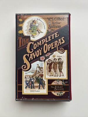 The Complete Savoy Operas 2 Vols Folio Society 2001 Gilbert & Sullivan ...