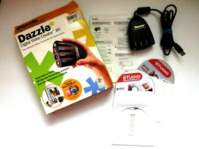 DAZZLE Digital Video Creator 80 DVC-80 with Software For Microsoft ...