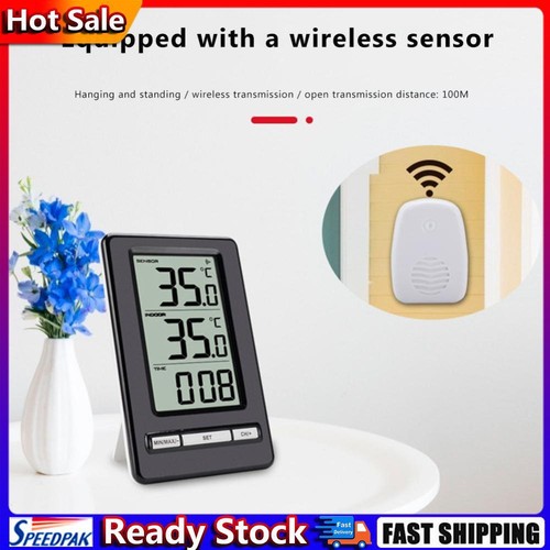 Temperature and Humidity Monitor Portable Home Humidity Meter for ...