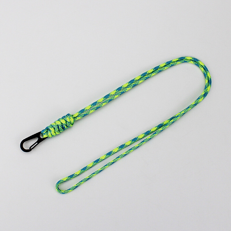 Strong Rope Neck/Wrist ID Lanyard Metal Clip For Keys ID Card Pass ...