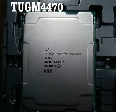 Intel Platinum 8383C Official Edition CPU 40-Cores 80-Threads 2.7G ...