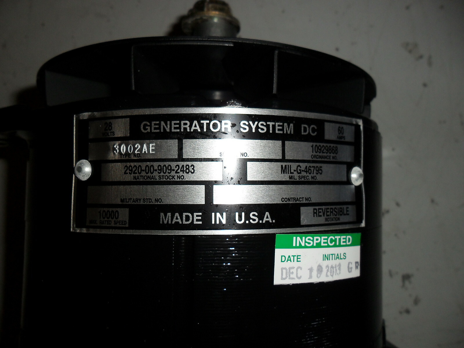 M35A2 M35A3 M818 M923 M923A1 M988 M151 M151A2 M931 60 AMP ALT M813 M936 ...