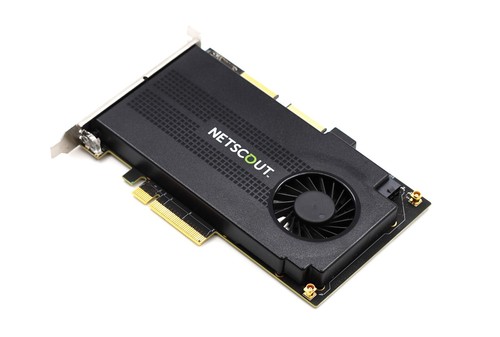 Napatech NT40E3 4-Port 10GB PCIex8 Analysis Smart Network Card P/N:073 ...