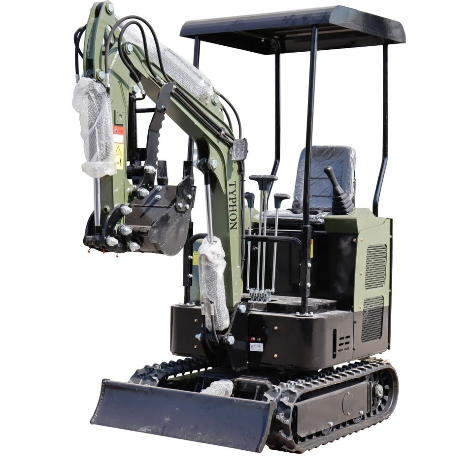 Mini Excavator 13.5HP EPA B&S Engine Micro Crawler Excavator Small ...