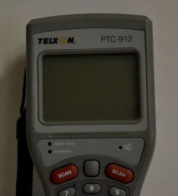 Telxon Handheld Computer Barcode Scanner Ptc-912 Gray for sale online ...