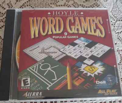 Hoyle Word Games PC CD-ROM 9 Popular Games 2000 | eBay