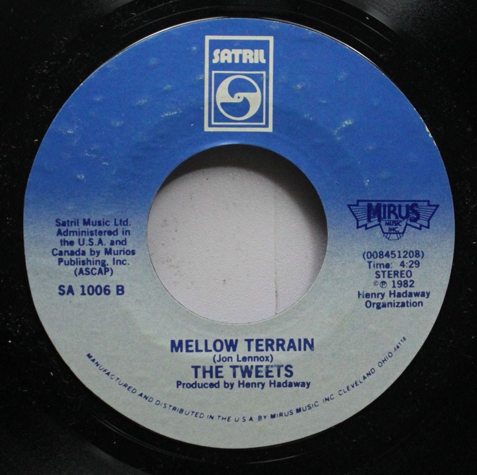 Pop Nm! 45 The Tweets - Dance Little Bird (Birdie Song) / Mellow ...