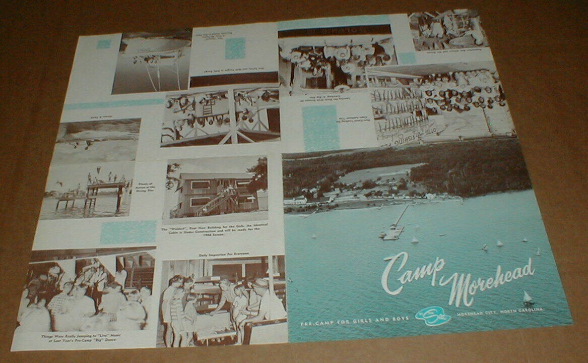 vtg Camp Morehead City NC North Carolina boys girls Camp Camping ...