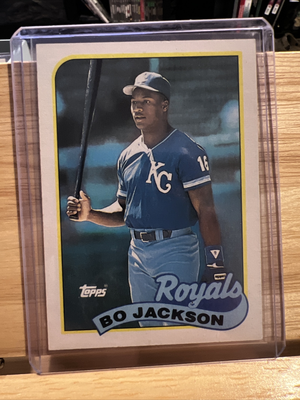 1989 Topps Bo Jackson:ERROR CARD:Kansas City Royals #540. Near Mint | eBay