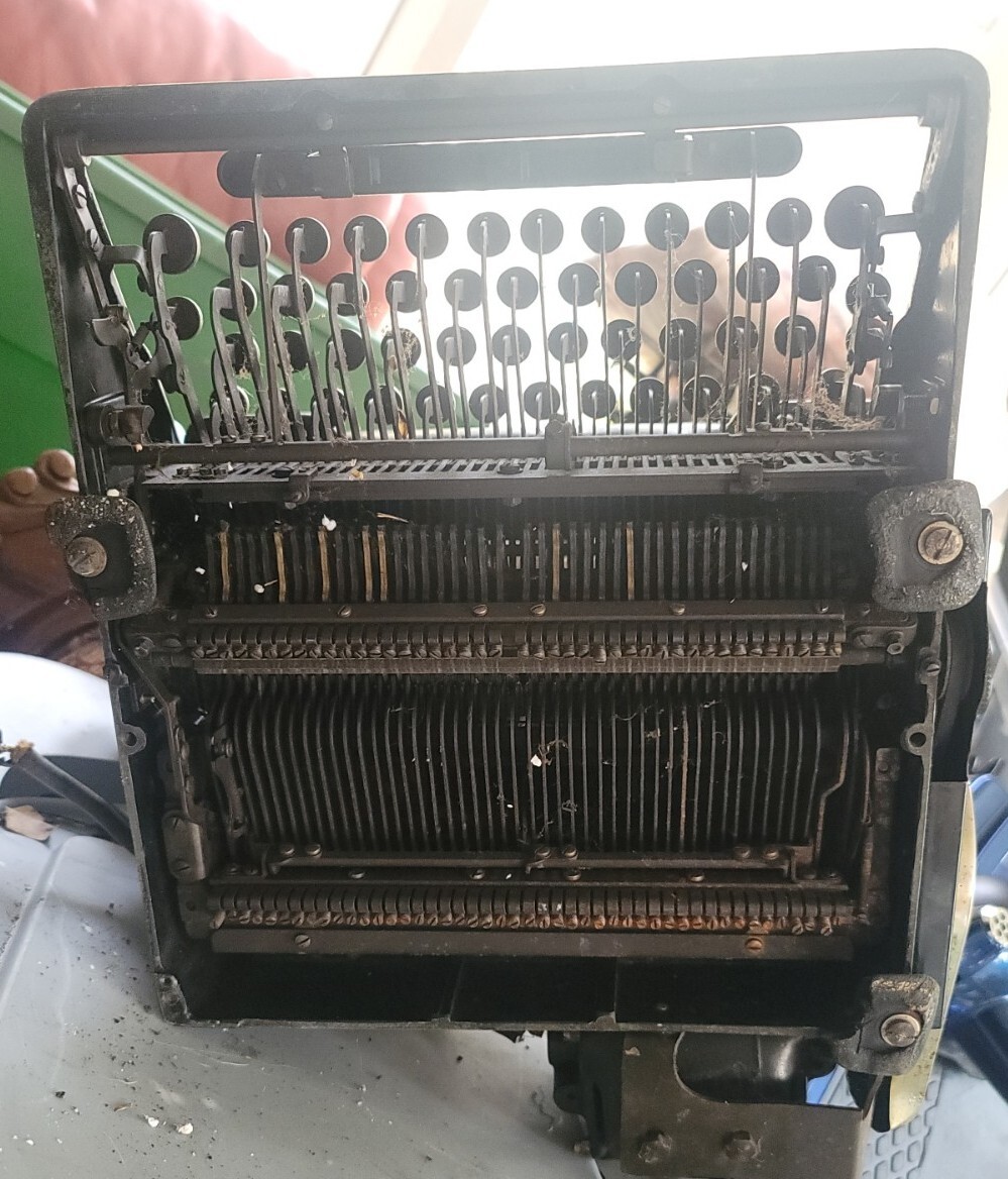 Rare Antique Early Electric Typewriter Woodstock Electric As Found | eBay