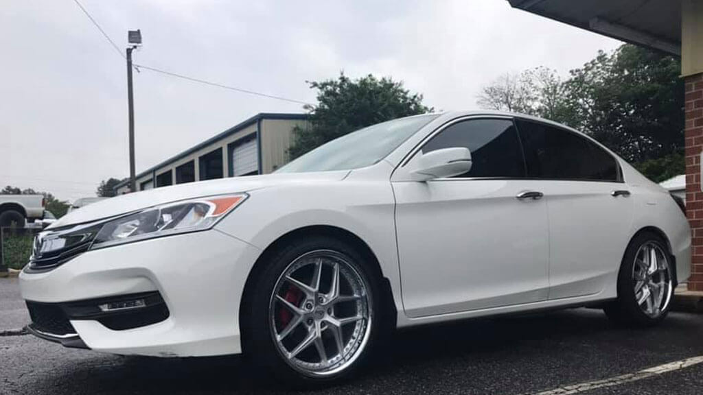 4ea 20" Staggered Niche Wheels M225 Vice Silver w Chrome Lip Rims(S43 ...