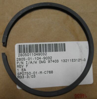 2805-01-104-9032 Piston Ring CECOM 13211E3121-3 REV F Kaydon 14014 | eBay