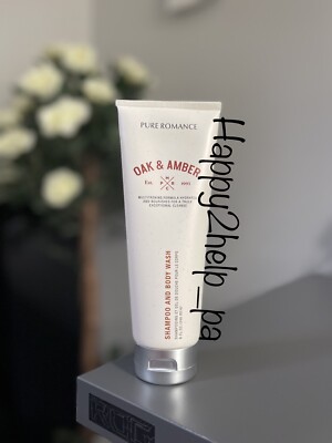 Pure Romance Men’s Oak & Amber Shampoo & Body Wash- Discontinued Scent ...