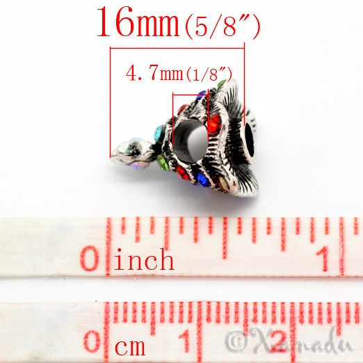 Christmas Tree European Bead For European Charm Bracelet And Necklace ...
