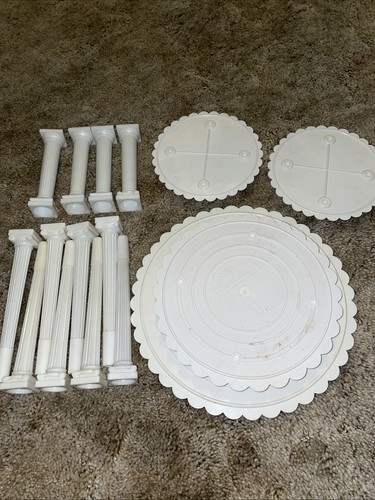 Vintage Lot Of 16 Pcs, Wilton Cake Separator Plates, 10” 8” & 2 6” - 12 ...