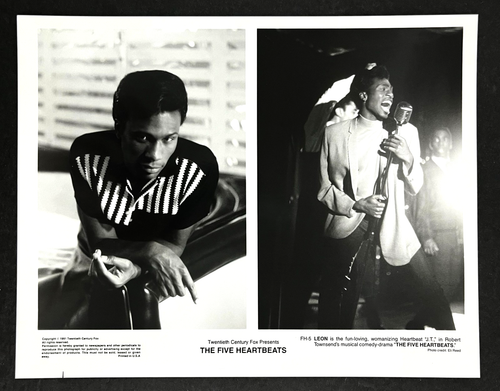 1991 The Five Heartbeats Leon Sly Singer Movie Robert Townsend VTG ...