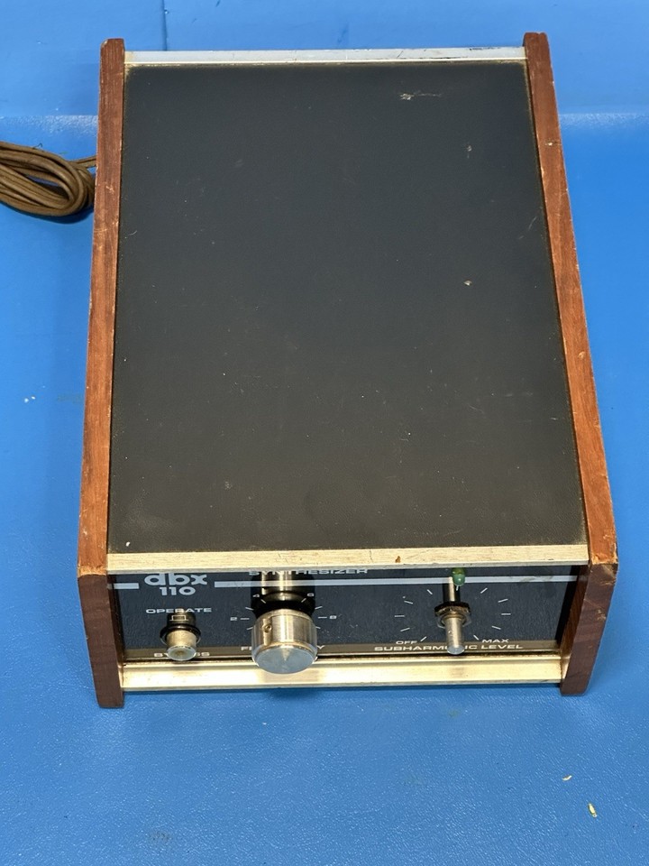 VINTAGE DBX 110 SUBHARMONIC SYNTHESIZER | eBay