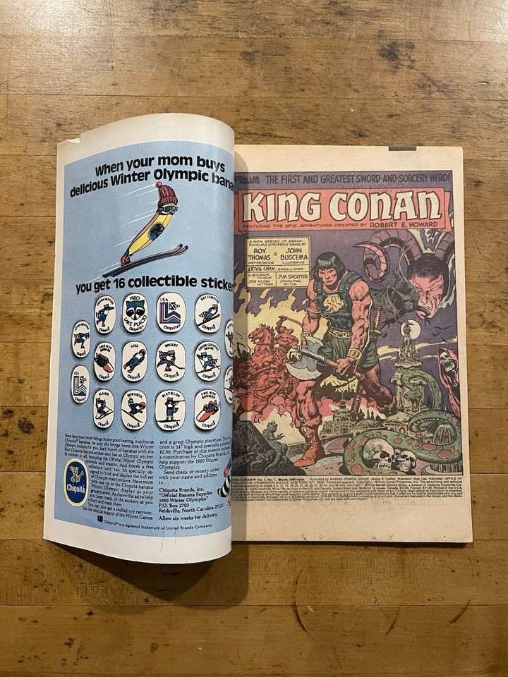King Conan #1 - "The Witch of the Mists!" | eBay
