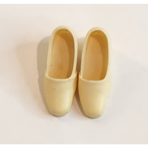 Vintage Barbie Doll Shoes - Classic Yellow Heels & Wedges - Mattel ...