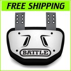 Adjustable Chrome Back Plate for Football & Sports - Maximum Protection ...