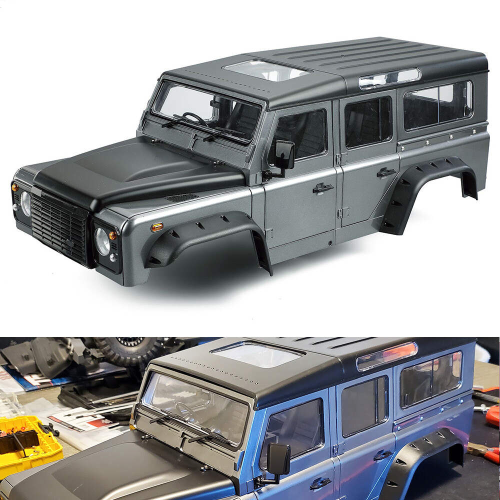 1/10 Rock Crawler Body Shell Set of Land Rover Defender D110 RC Car ...