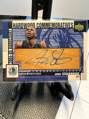 2004-05 JERRY STACKHOUSE UD UPPER DECK HARDWOOD COMMEMORATIVES ...