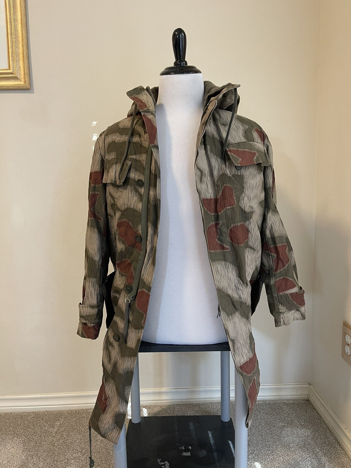 Genuine West German BGS Border Guard Camouflage Parka Field Jacket w ...