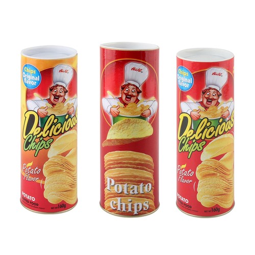Potato Chips Snake Can Spring Pop Fun Classic Gag Prank Joke Clown ...